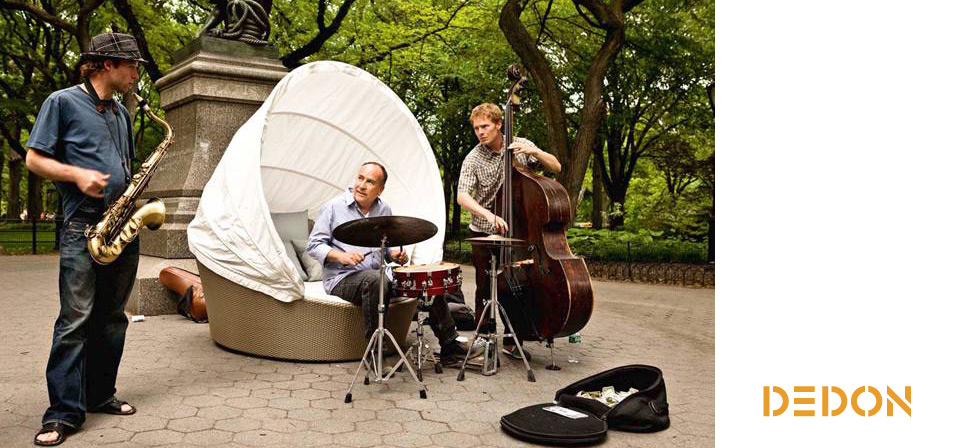 DEDON ORBIT Outdoor-Sofainsel Drifte Wohnform