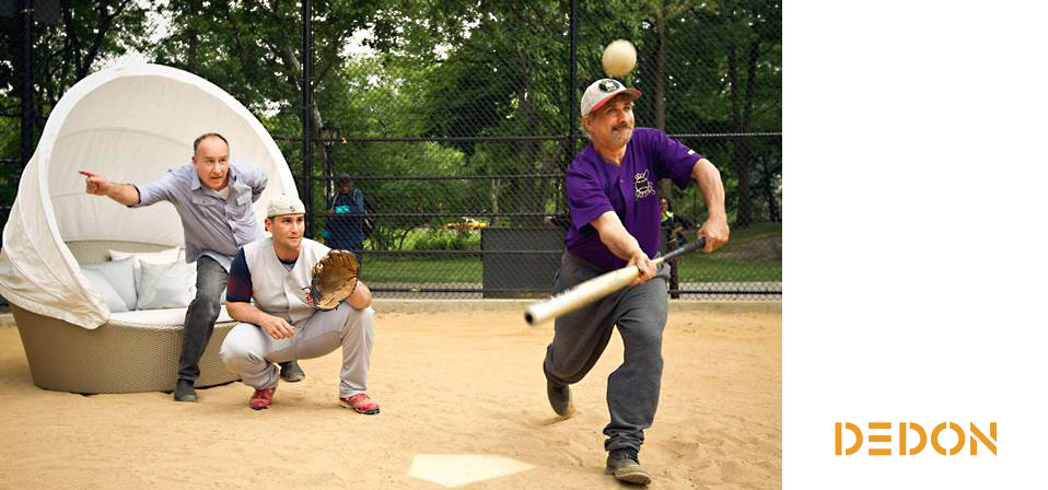 DEDON ORBIT Outdoor-Sofainsel Drifte Wohnform