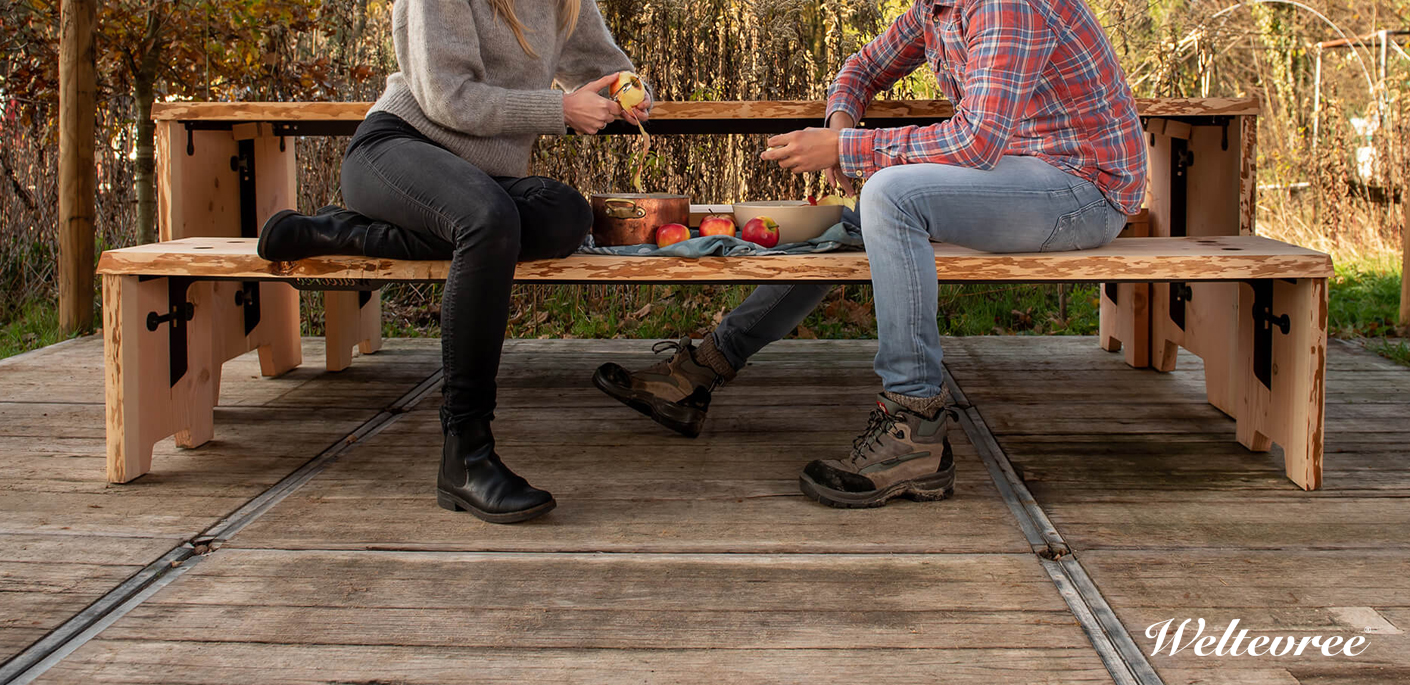 Weltevree - Forestry Bench Drifte Wohnform